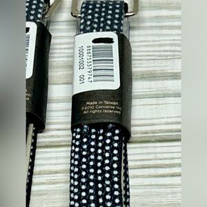 Converse | Shoes | Converse 45 Inch Shoe Laces Navy Blue Dotted New Set ...